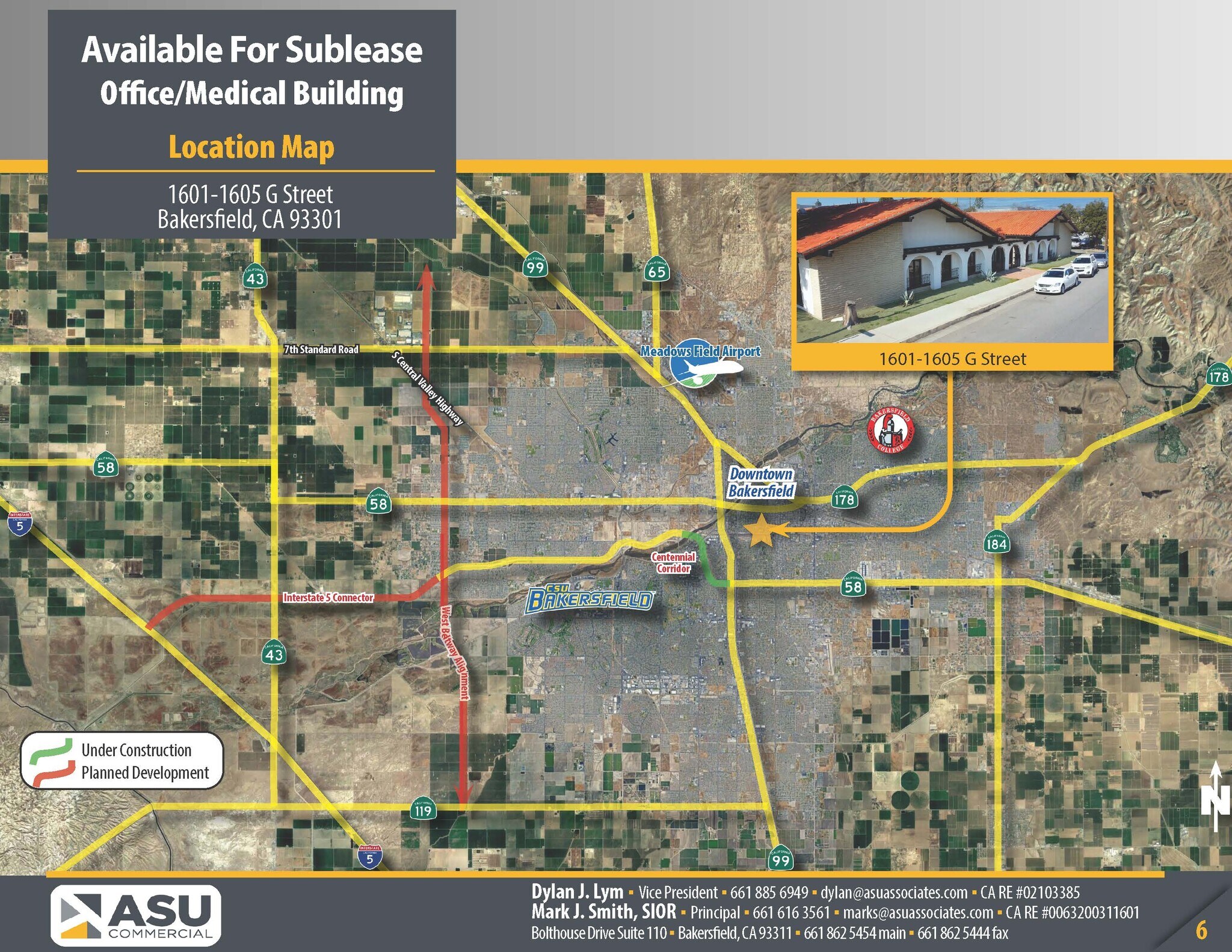 1601 - 1605 G Street, Bakersfield, CA 93301 - Central Bakersfield Location| On-Site Parking ...