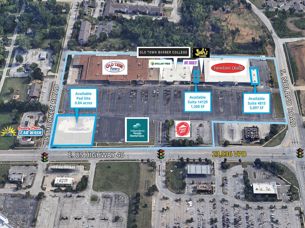 14231 E US 40, Kansas City, MO 64136 - Hawthorne 40 Shopping Center Pad ...