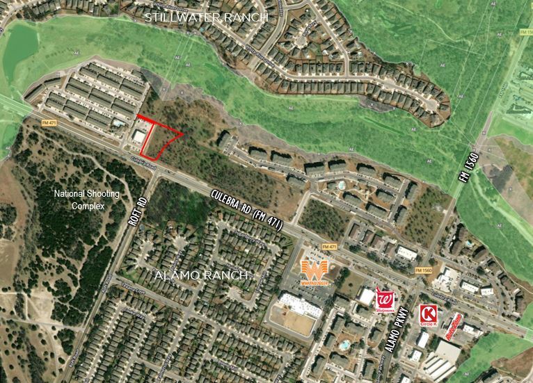 NWC Culebra Rd & Roft Rd, San Antonio, TX 78253 - 1.48 AC PAD SITE ...