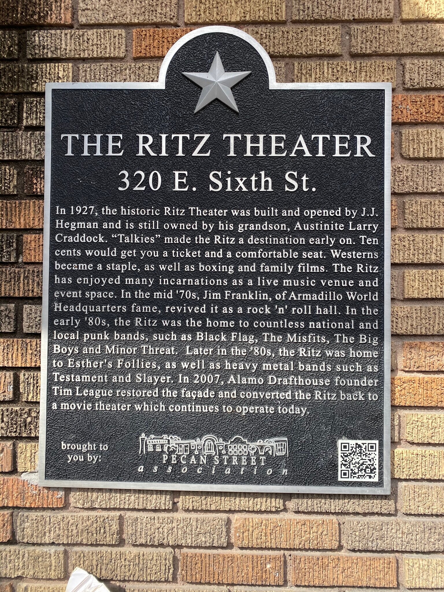 318-320 E 6th St, Austin, TX 78701 - The Historic Ritz Theater ...