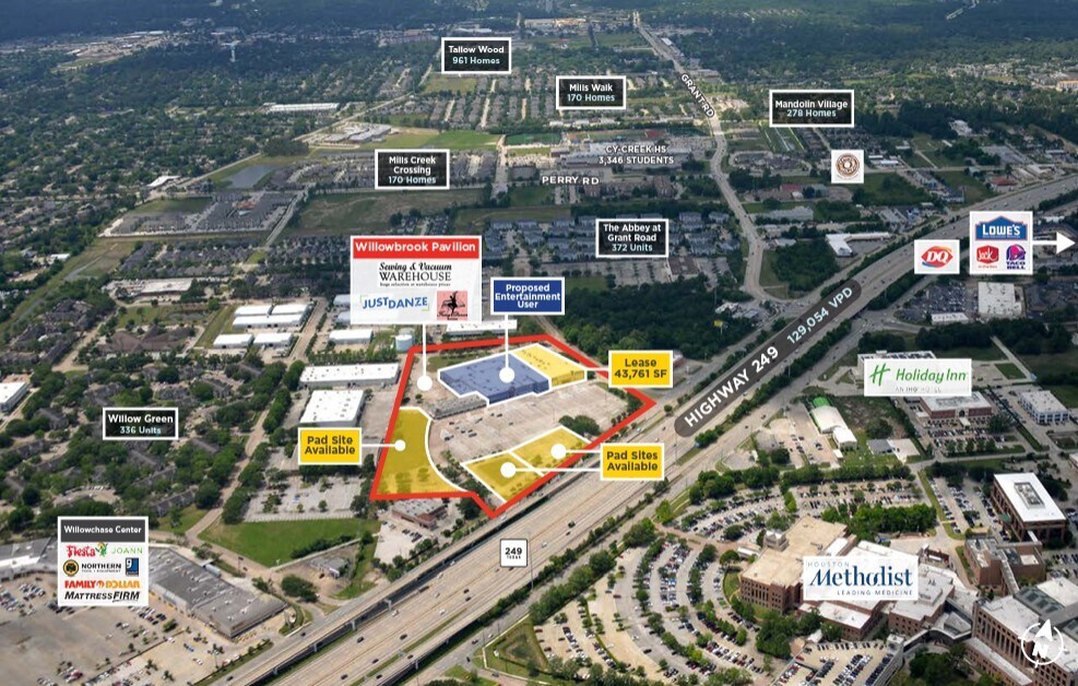 Highway 249, Houston, TX 77070 - Willowbrook Pavillion | LoopNet