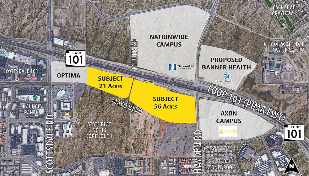 SWC Hayden Rd & Loop 101, Scottsdale, AZ 85255 - SWC Hayden Rd & Loop ...