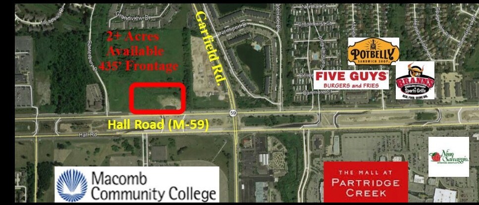 M-59 Hall Rd & Garfield Rd, Macomb Township, MI 48044 - HALL RD (M-59 ...