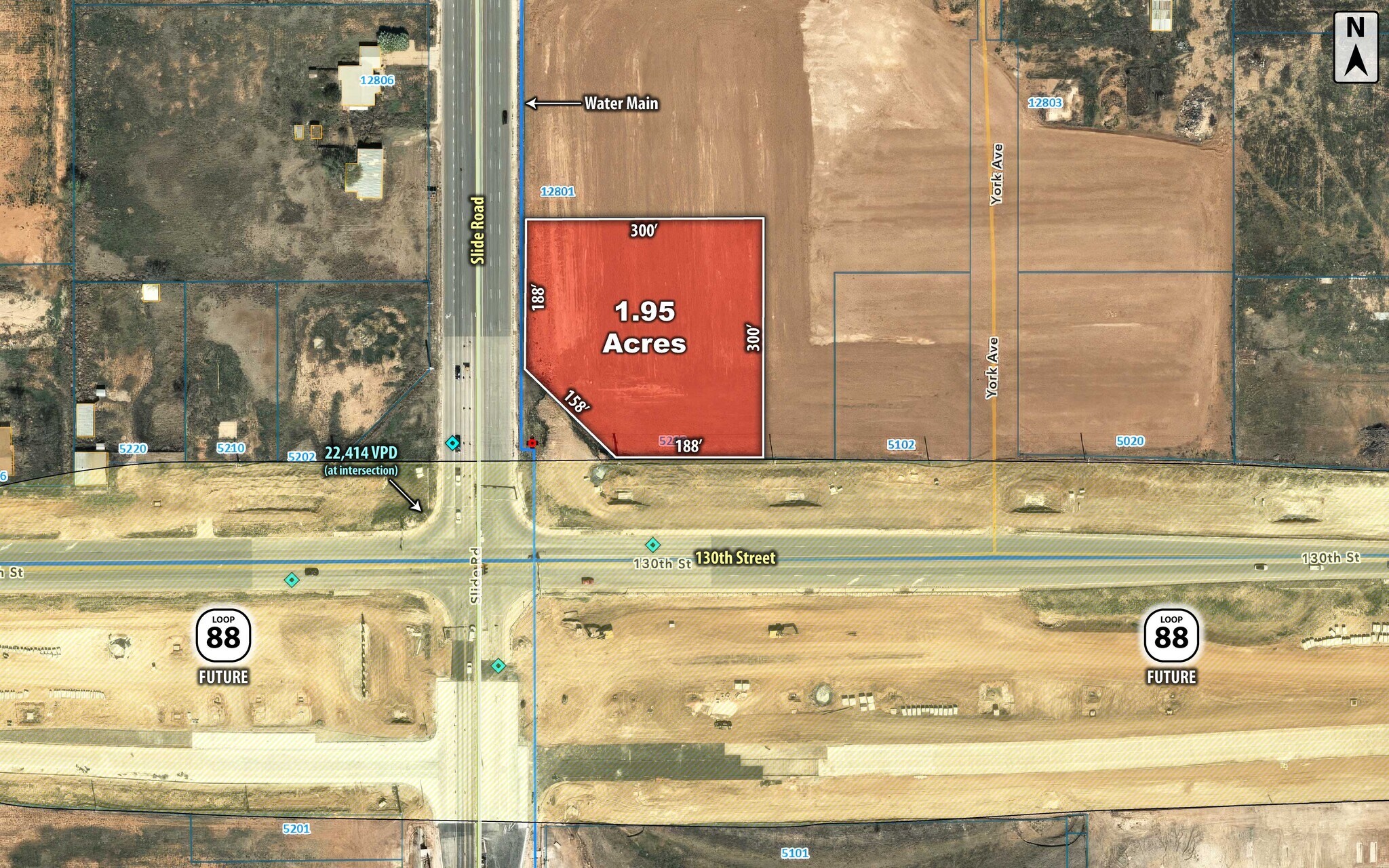 130th Street, Lubbock, TX 79424 - NEC Loop 88 & Slide | LoopNet