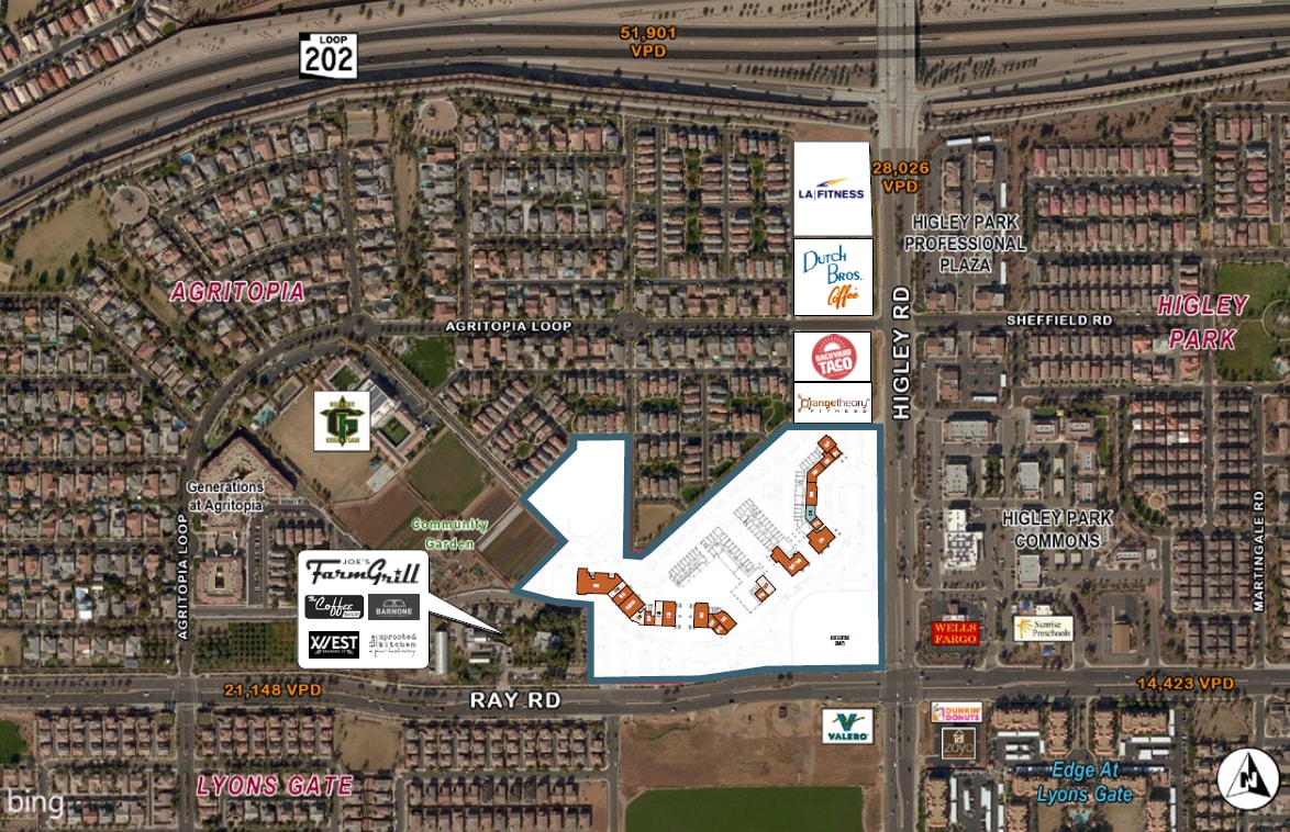 Higley Rd & Ray Rd NWC, Gilbert, AZ 85296 - Epicenter at Agritopia ...