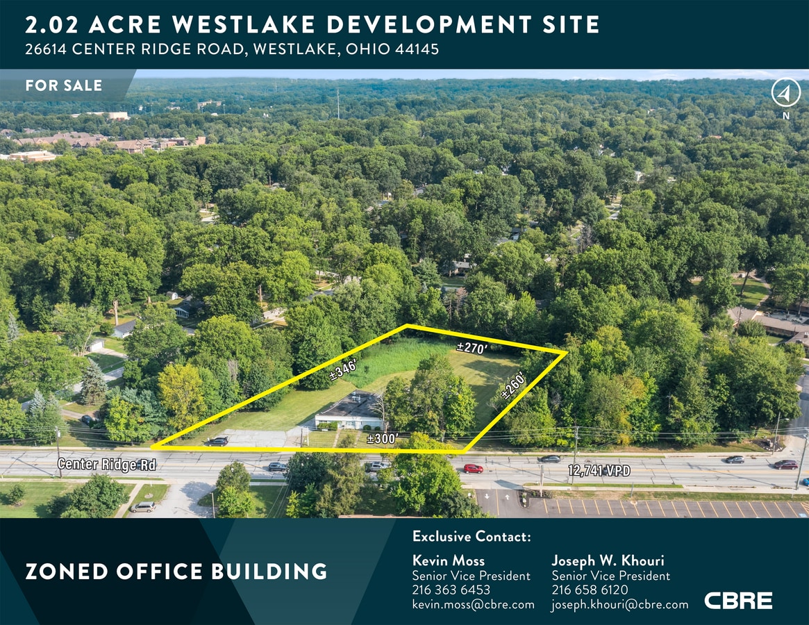 26614 Center Ridge Rd, Westlake, OH 44145 - 2.02 Acre Westlake ...